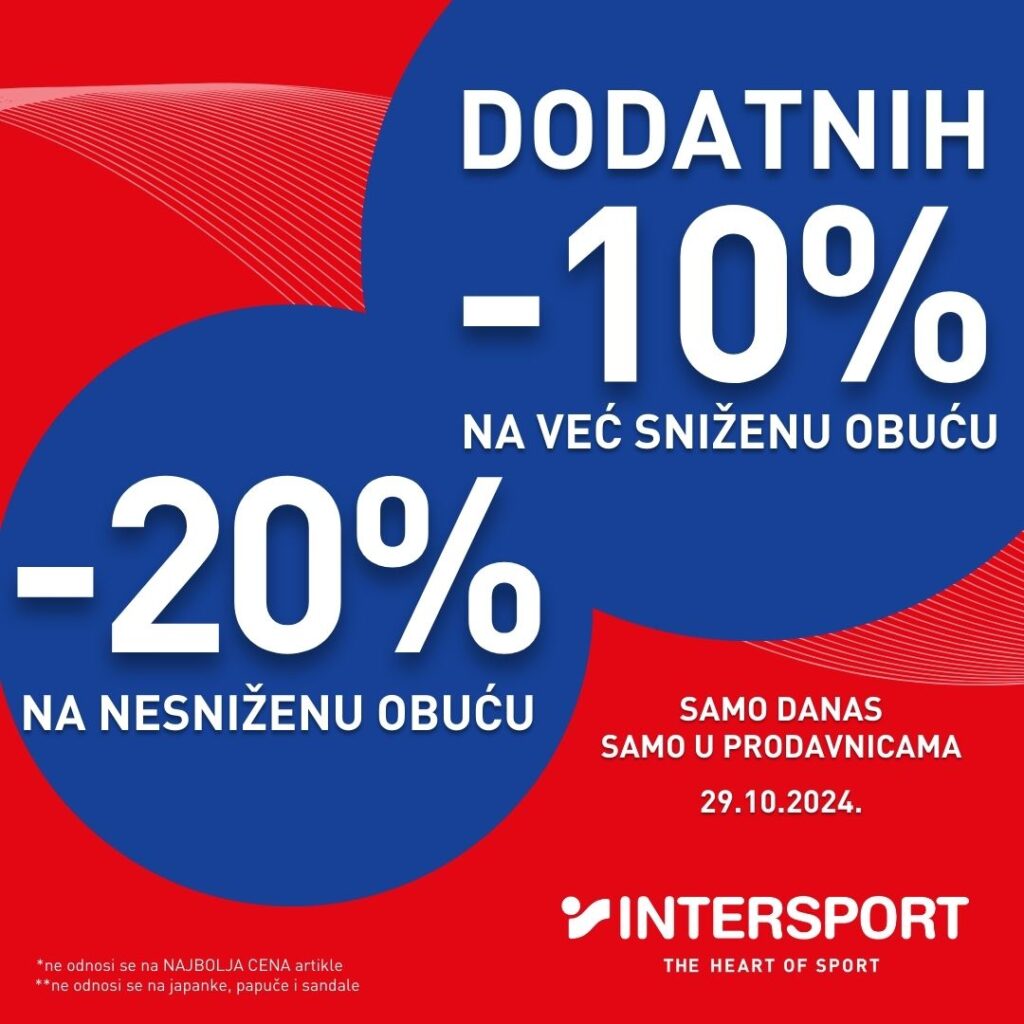 Intersport akcija! - Stadion Shopping Center